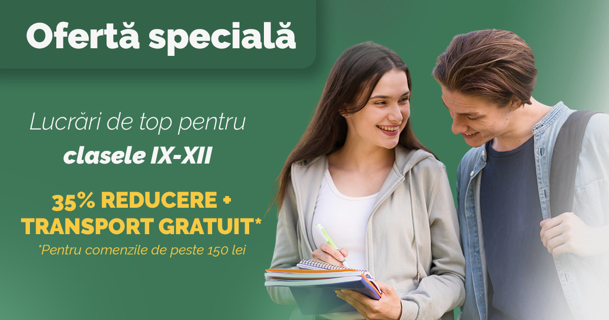 Culegeri reduse cu 35% pentru elevii de liceu